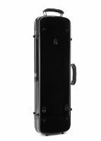 China Fiberglass Violin Hard Case 4/4 with Backpack Straps Lightweight 3.5kg for sale