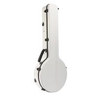 China Fiberglass Hardshell Banjo Case 5 Locks Foam Padding Interior Standard Size for sale