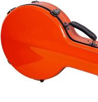 China Flight Approved Fiberglass Banjo Case 99cm with Adjustable Strap and 2 Interior Pockets for sale