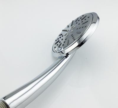 China Fixed Handheld Shower Head For Low Water Pressure Crystal Panel good sell style for sale