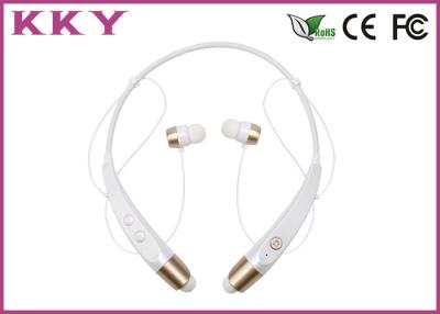 China Noise Cancelling Neckband Bluetooth Headphones With Mic 1.5 Hours Play Time for sale