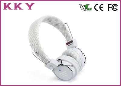 China Bluetooth Stereo Earphones White Color , Bluetooth Music Headphones BH05 for sale