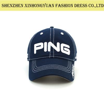 China Blue Acryl / Cotton Baseball Caps Outdoor Camp Military Boonie Hat for sale
