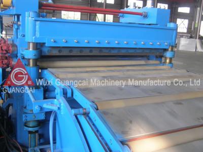 China O alumínio hidráulico/bobina de aço que corta a linha laminou a chapa de aço que corta o equipamento à venda