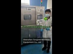 Macchina di pulizia PCBA 80L resistente 720 gradi spruzzatura omnidirezionale fuori linea