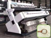 China Rice Color Sorting Machine 5400 Pixel RGB Camera 6.0 Kw Precise Target Positioning for sale