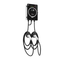 Quality 7kW Dual Head EV Charger For Commercial Use 4.3 Inch Screen With RFID Card for sale