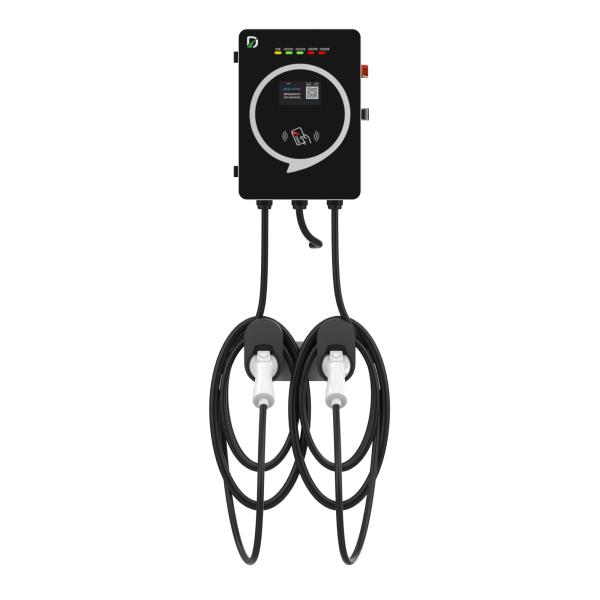 Quality 14kW Dual Head EV Charger Mode3 Safe Control For BYD ATTO NEIO Xpeng Electric for sale