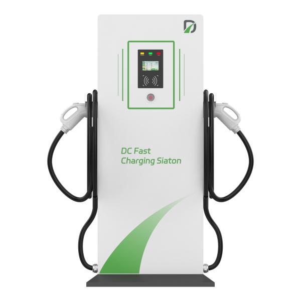 50Hz 60kW DC φορτιστή AC 400V CCS2 7 ιντσών οθόνη LCD με πλήρη ηλεκτρική προστασία