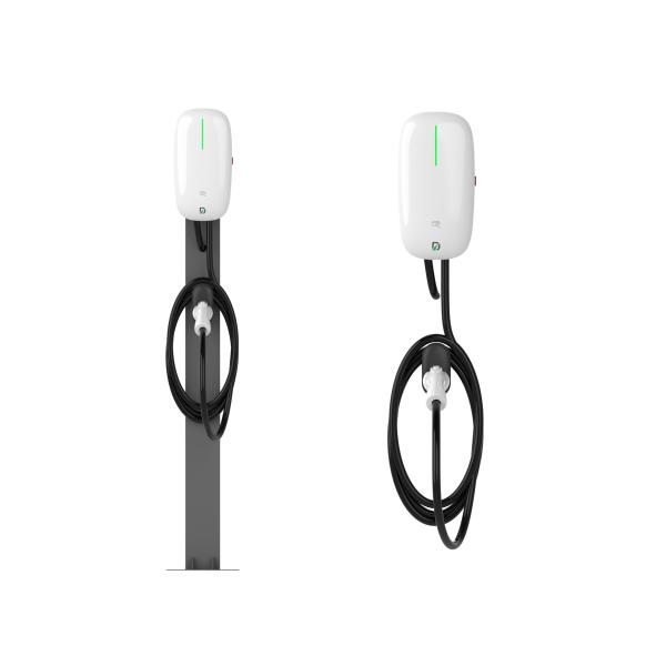 Quality Space Saving 11kw Home Charger Wall  Mounts IP65 Weatherproof For Garage Safety for sale