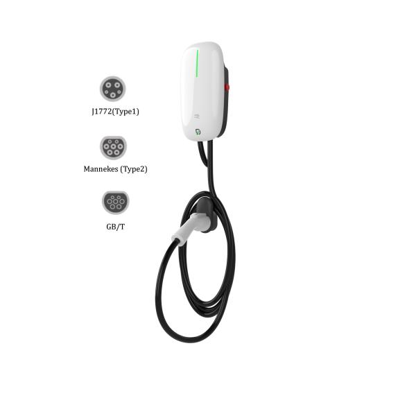 Quality Smart Home EV Charger 3 Phase Pedestal Mounted Easy To Install Ev Charging Units For Home for sale