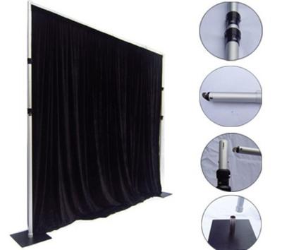 China aluminum pipe and drape room divider for indoor events for sale