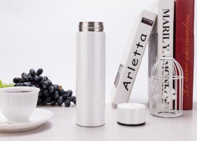 China Tea Infuser Bottle Double Wall Thermal Coffee Mug , Stainless Steel Coffee Tumbler for sale