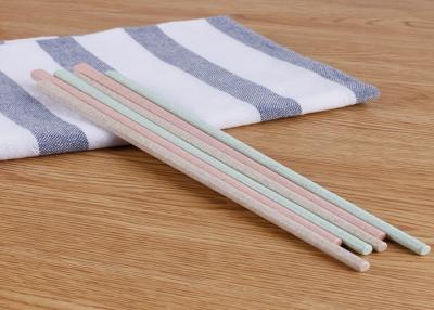 China Disposable degradable eco-friendly wheat straw fiber and rice husk chopsticks for sale
