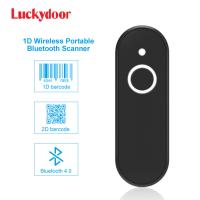 China Portable 1D 2D Bluetooth Barcode Scanner QR Code Work With Windows PC POS for sale