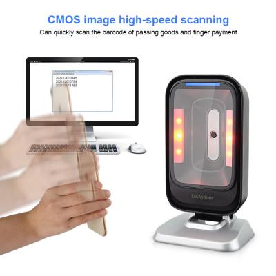 中国 手の自由なバーコードの走査器の全方向性4mil決断 販売のため