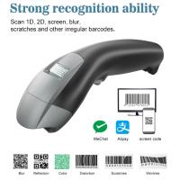 China Handheld 2D Wired Barcode Reader Scanner QR PDF417 Long Transfer Distance for sale