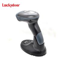 China 2D QR Bluetooth Barcode Scanner With USB Charging Cradle Data Receiver for sale