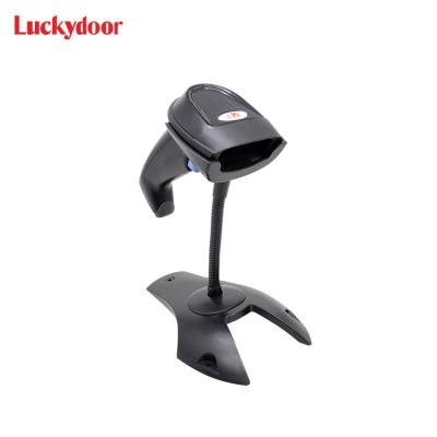 China Handbediende Getelegrafeerde POS van de de Supermarktcontrole van de Streepjescodescanner de Streepjescodelezer van USB RS232 1D for sale