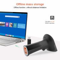 China 1D 2D 2.4G Bluetooth Barcode Scanner Portable Handheld QR Code Reader For Logistics for sale