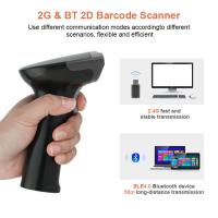 China 1D 2D 2.4G Bluetooth Barcode Scanner Portable Handheld QR Code Reader For Logistics for sale