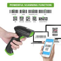 China Handheld 2D CMOS Wireless Barcode Scanner CE FCC Rohs Certification for sale
