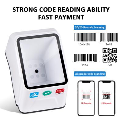 Cina Lettore di codici a barre da tavolino di CMOS di E di pagamento dell'analizzatore mobile del QR Code 2D per il supermercato in vendita