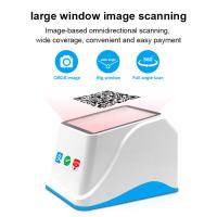 China CMOS 1D 2D POS Barcode Scanner USB Desktop For Mobile Payment for sale