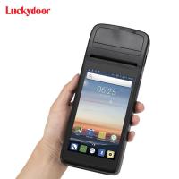 China 5.5 Inch Portable Handheld PDA Barcode Scanner Android Rugged Wireless RFID NFC for sale