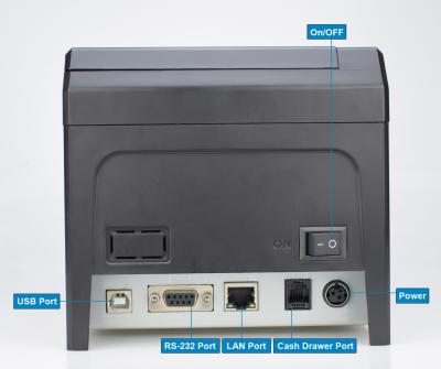 Cina Stampante termica della ricevuta di posizione della stampante da tavolino a 3 pollici della fattura con la taglierina automatica in vendita
