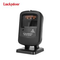 China Area Imaging Desktop Barcode Scanner 2d 1D PDF417 USB Omnidirectional for sale