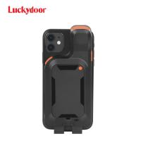 China Wireless Barcode Scanner Bluetooth 1d 2d Phone Back Clip Barcode Reader For Phone for sale
