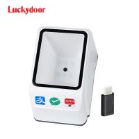 China Wireless QR Code Reader Alipay Wechat Mobile Payment 1D 2D Desktop Payment Barcode Scanner for sale