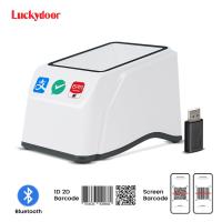 China Wireless QR Code Reader Alipay Wechat Mobile Payment 1D 2D Desktop Payment Barcode Scanner for sale