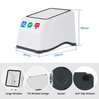 China Wireless QR Code Reader Alipay Wechat Mobile Payment 1D 2D Desktop Payment Barcode Scanner for sale