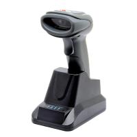 China Bluetooth BLE4.0 Wireless Barcode Scanner Data Matrix Code Reader With Charge Cradle for sale