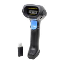 China 2200mAh 2.4GHz CCD Wireless Barcode Scanner BT Handheld Linear Barcode Scanner for sale