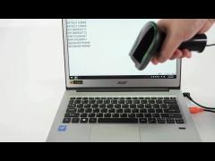 Wired 30fps Warehouse POS Handheld Barcode Scanner Gun