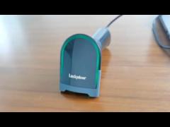 Anti Shock POS Barcode Scanner Handheld Wired Type