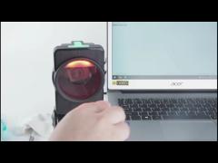 Auto Scanning Desktop Hands-Free Omnidirectional Reader USB 1d 2d CMOS Fixed Barcode Scanner POS
