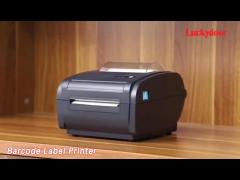 Thermal Barcode Label Printer Wireless 4 Inch High Speed USB Bluetooth Desktop