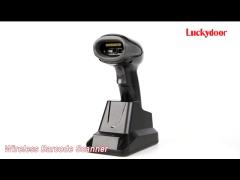 Bluetooth Wireless Barcode Scanner High Accuracy With Charging Base