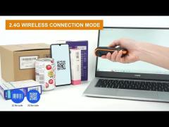 Wireless Barcode Scanner Bluetooth Portable Handheld Portable 1D 2D Qr Bar Code Reader