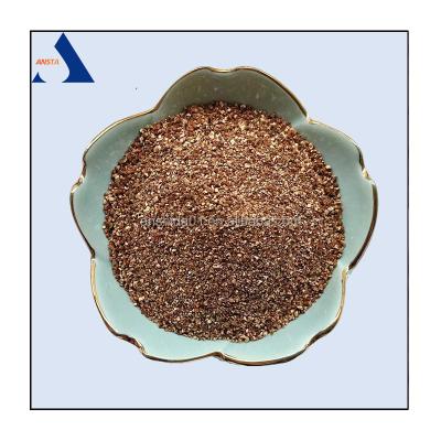 Cina Vermiculite d'oro espandito 20-40 mesh 40-60 mesh per le pastiglie dei freni body warmer patch in vendita