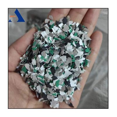 Cina Metodo di applicazione per lo spray di frammenti di roccia compositi per rivestimenti di frammenti di fiocco multicolori in vendita