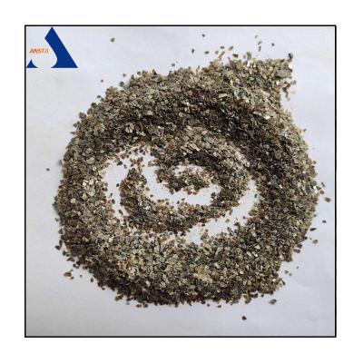 Cina Vermiculite d'argento Flakes 0,7-2 mm La scelta ideale per la produzione di vermiculite espanso in vendita