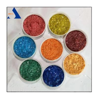 Cina Fiocchi di mica tinti di moscovite in 52 colori Fiocchi epossidici per il bancone e l'applicazione in vendita
