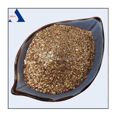 Cina Fiocchi di flogopite 1000 kg Al2O3 Contenuto % 13,3-32,0 Fiocchi di mica dorata in vendita