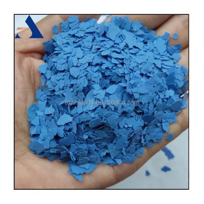 Cina Fabbricazione di fette di roccia composite monocolori a base di vinile con fiocchi di colore in vendita