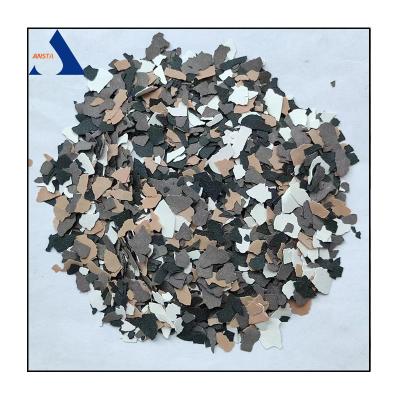 Cina Colori compositi Flakes di vernice decorativa per la costruzione di rivestimento pavimento epossidico misto in vendita